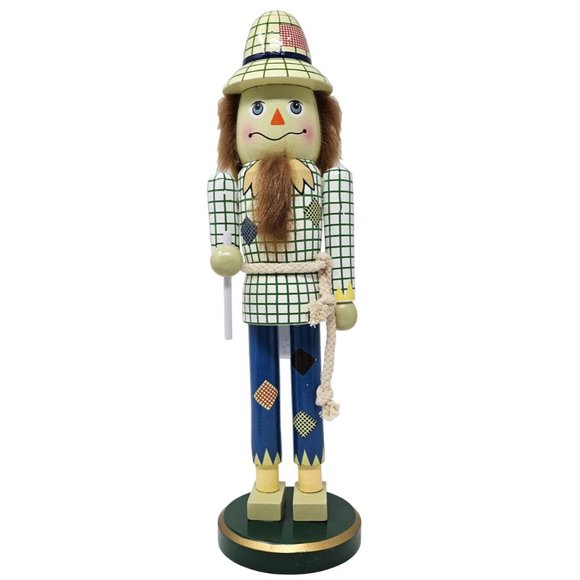 Holiday | Wizard Of Oz Scarecrow Nutcracker 14 Wood Christmas Gift | Poshmark